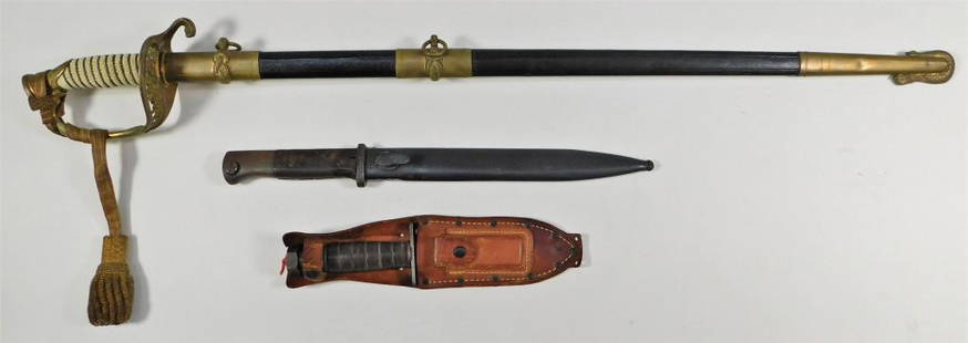 Fn Fal Bayonet And Scabbard Model C