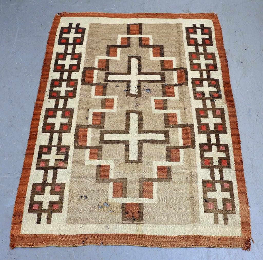 Navajo Native American Woven Rug
