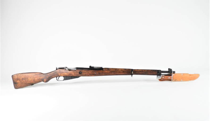 Finnish M39 Mosin Nagant Rifle And Bayonet