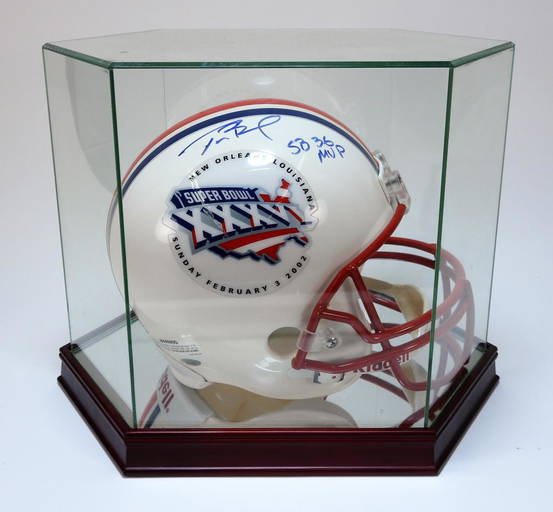 Tom Brady Super Bowl Xxxvi Autographed Helmet Tom Brady Super Bowl Xxxvi Autographed Helmet