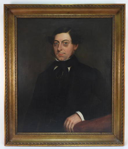 19C. American Gentleman Portrait Painting (#0012) on Feb 21, 2022 ...