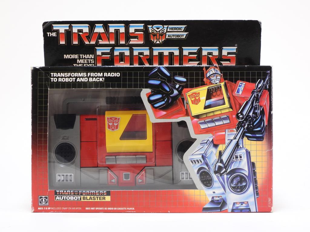 1985 Hasbro Transformers G1 Blaster Mib