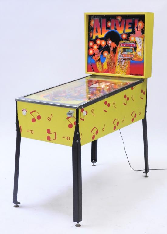 1978 Brunswick Alive Rock Music Pinball Machine