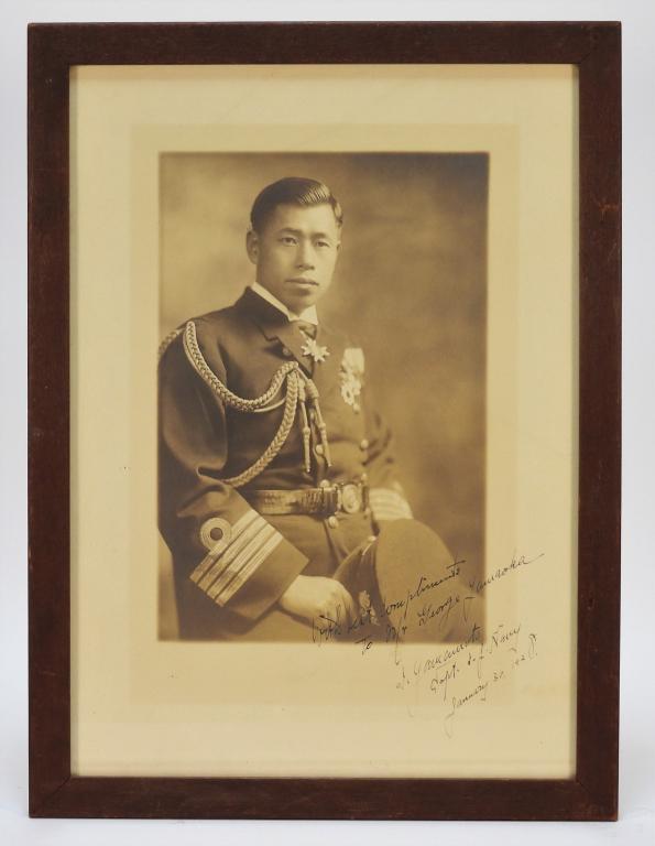Isoroku Yamamoto Signed Photograph