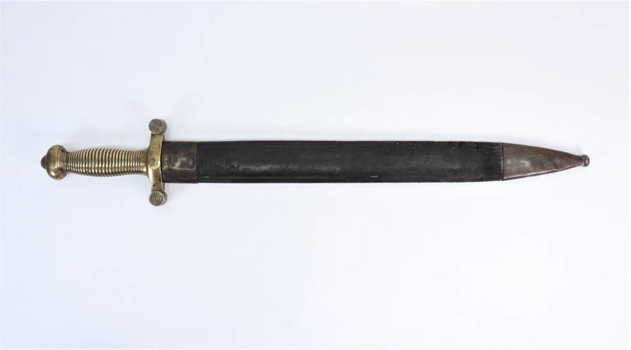 French Model 1831 Artillery Short Sword And Scabbard Dec 10 2022 Bruneau And Co Auctioneers In Ri