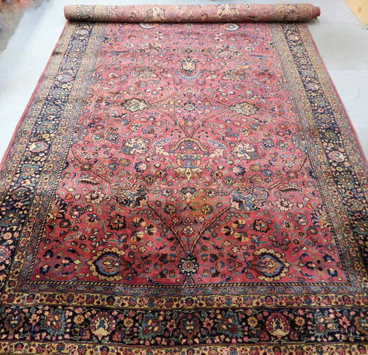 Antique Palace Size Persian Rug