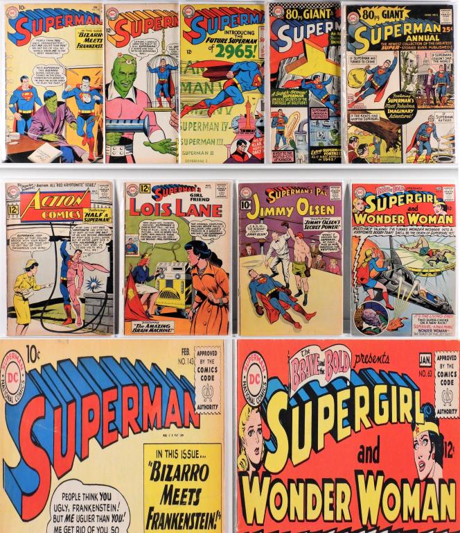 9PC DC Comics Silver Age Superman Action Comics - Mar 11, 2023 ...
