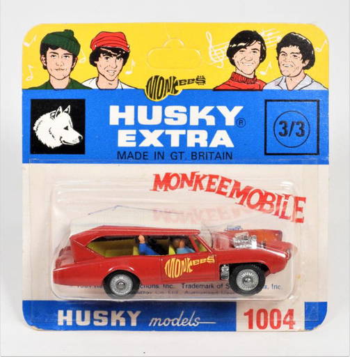 1967 Mettoy Husky Models Monkeemobile Diecast Car