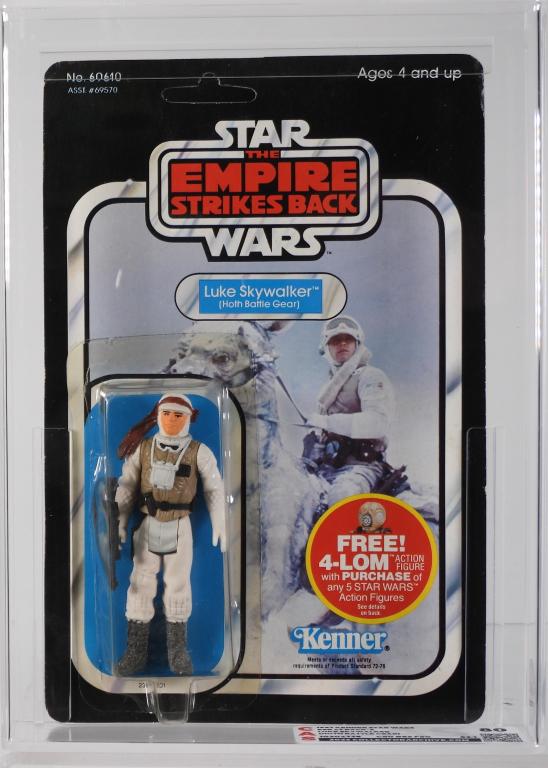 Kenner Star Wars Esb Luke Hoth Battle Gear Cas 80
