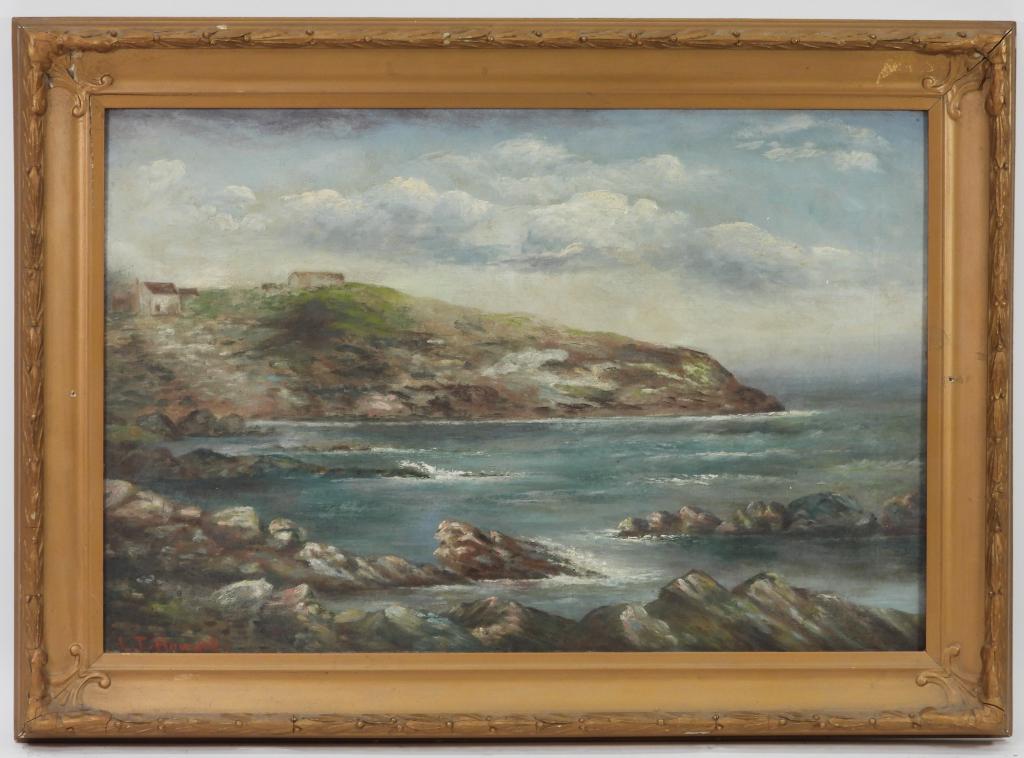 L.t. Howard Ocean Landscape Painting