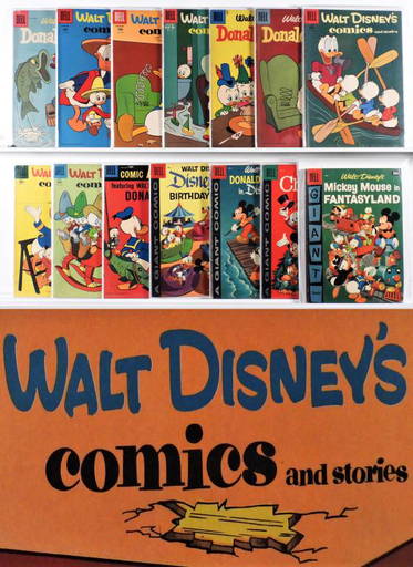14 Dell Publishing Golden Age Disney Comics Group
