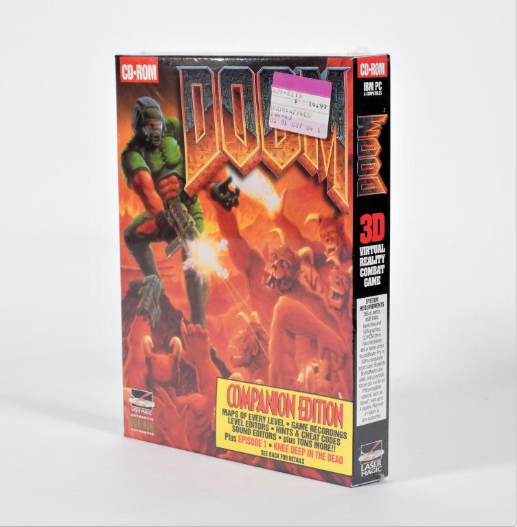 1994 Doom Companion Ed. Pc Cd-rom Game Misb Auction