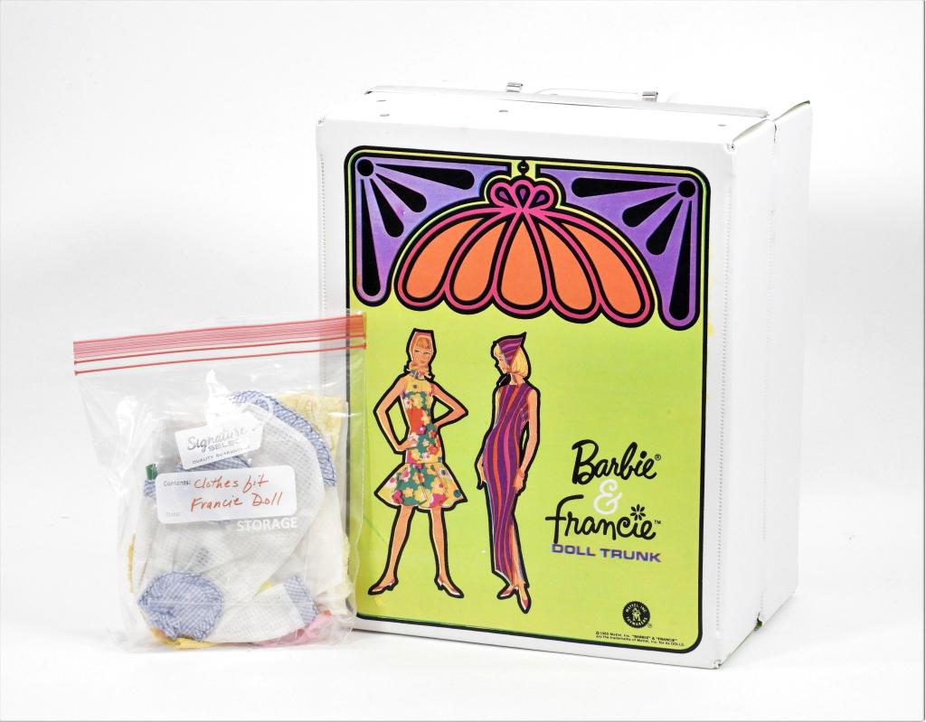 65-70 Mattel Barbie Francie Color Magic Doll Group Auction