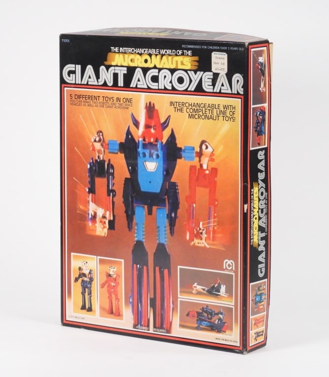 1977 Mego Micronauts Giant Acroyear Mib Unused Auction
