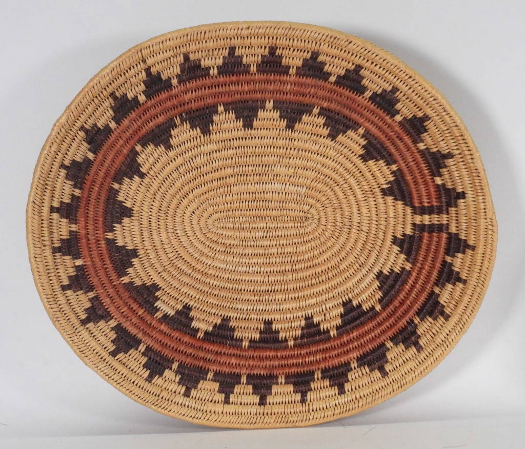Sally Chief Native American Wedding Basket Auction