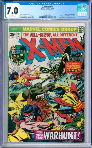 Marvel Comics X Men #95 Cgc 7.0