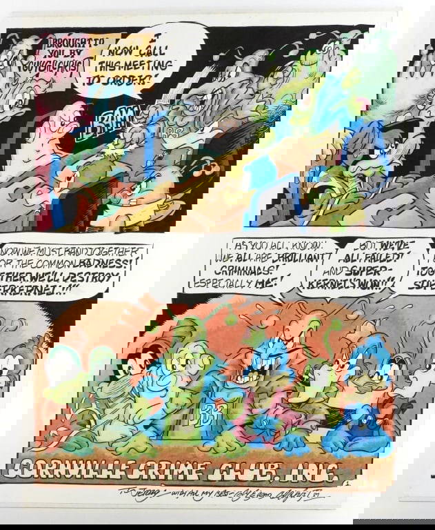 Guy Gilchrist Superkernel Comics Original Art Auction