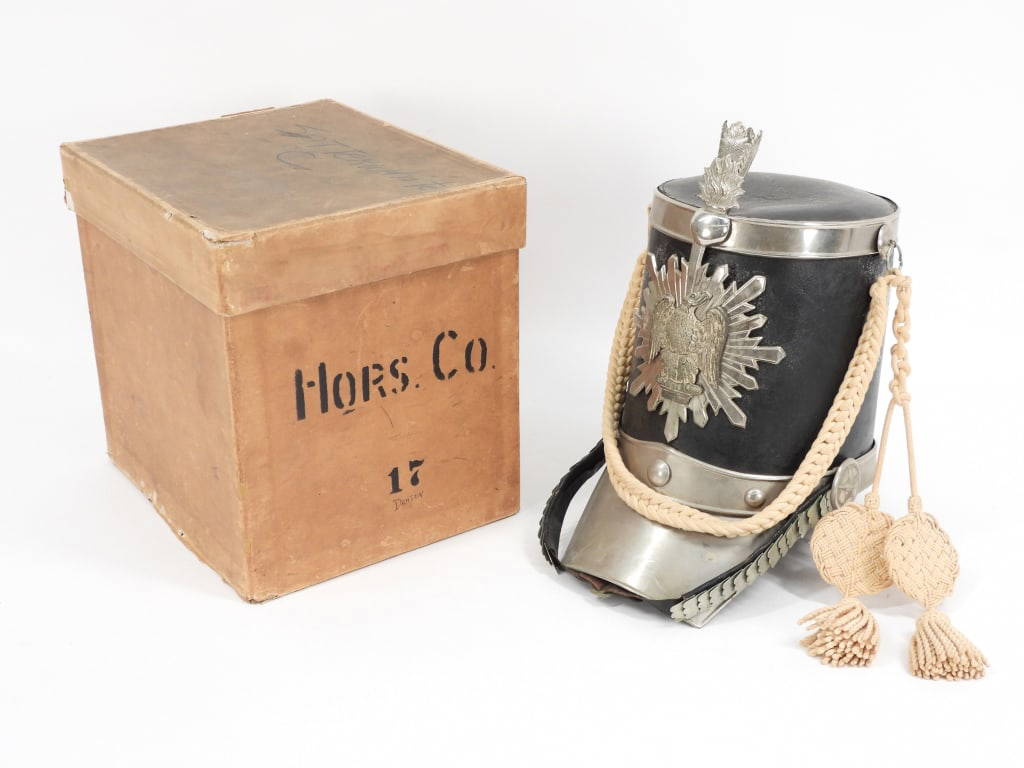 Richmond Light Infantry Blues Shako And Box Auction