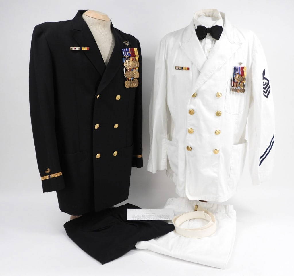 Usn Uniforms Of Cwo Lester B. Tucker Auction