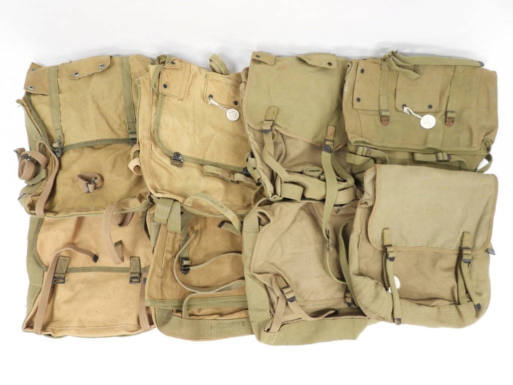 Four Wwii Usmc Model 1941 Packs Auction
