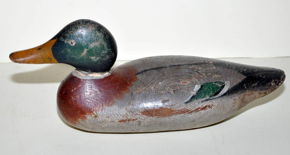 Decoy Mallard Drake , Mason Decoy 1910