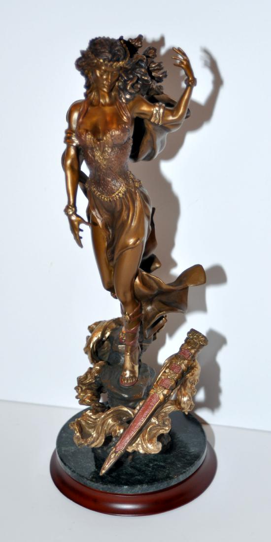 Bronze Statue Morgan Le Fay Franklin Mint