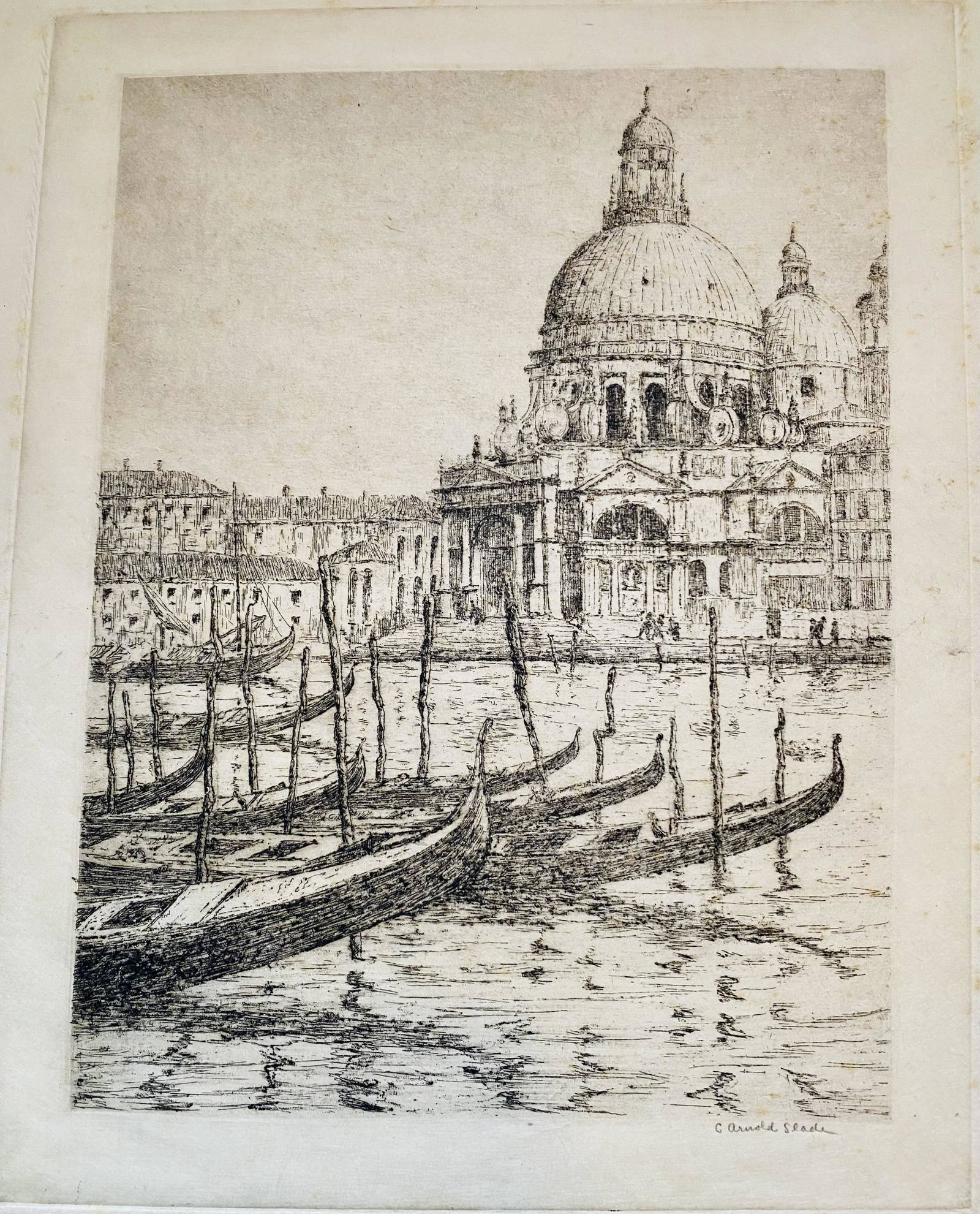 Caleb Arnold Slade etching-Venice (#0313) on Mar 30, 2023 | Captain ...
