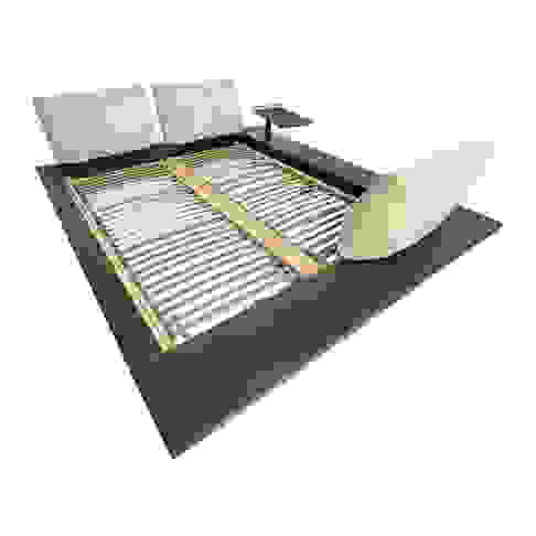 Ligne Roset Peter Maly Modern Wood European Queen Size Platform Bed Auction