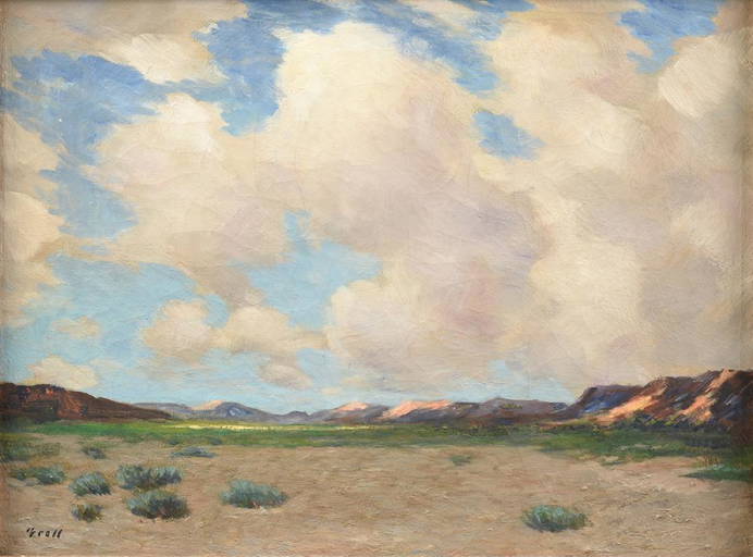 Albert Groll (american 1866 1952) A Painting, "summer