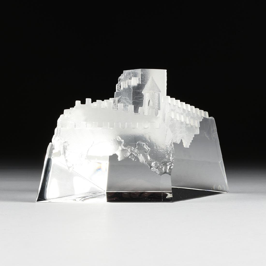 DAVID DOWLER (American b. 1945) A CUT AND PARTIALLY