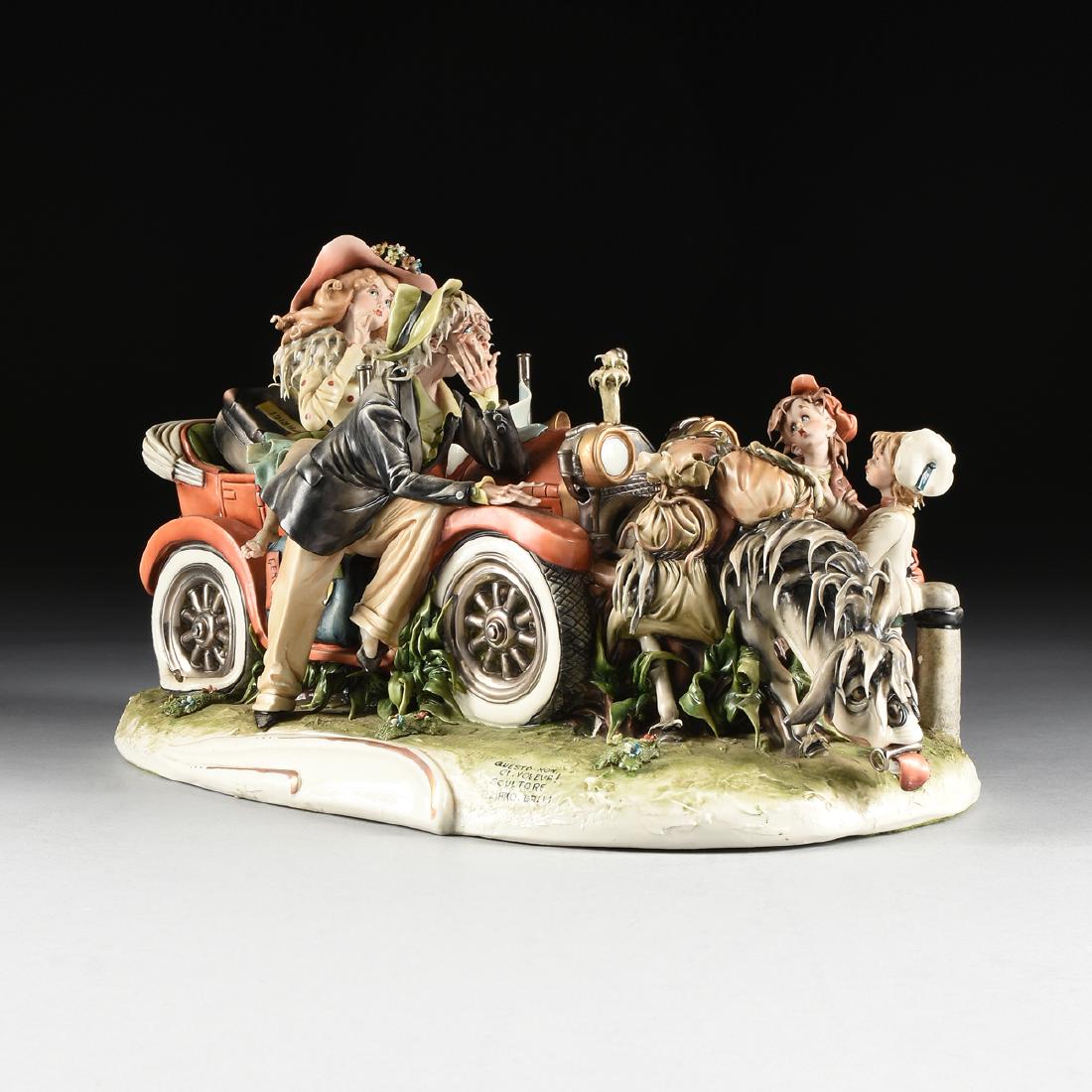 TIZIANO GALLI (Italian 1908-1986) A CAPO-DI-MONTE STYLE