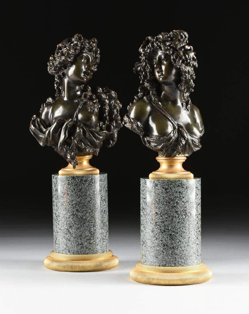 after PIERRE LOUIS DETRIER (French 1822-1897) A PAIR OF