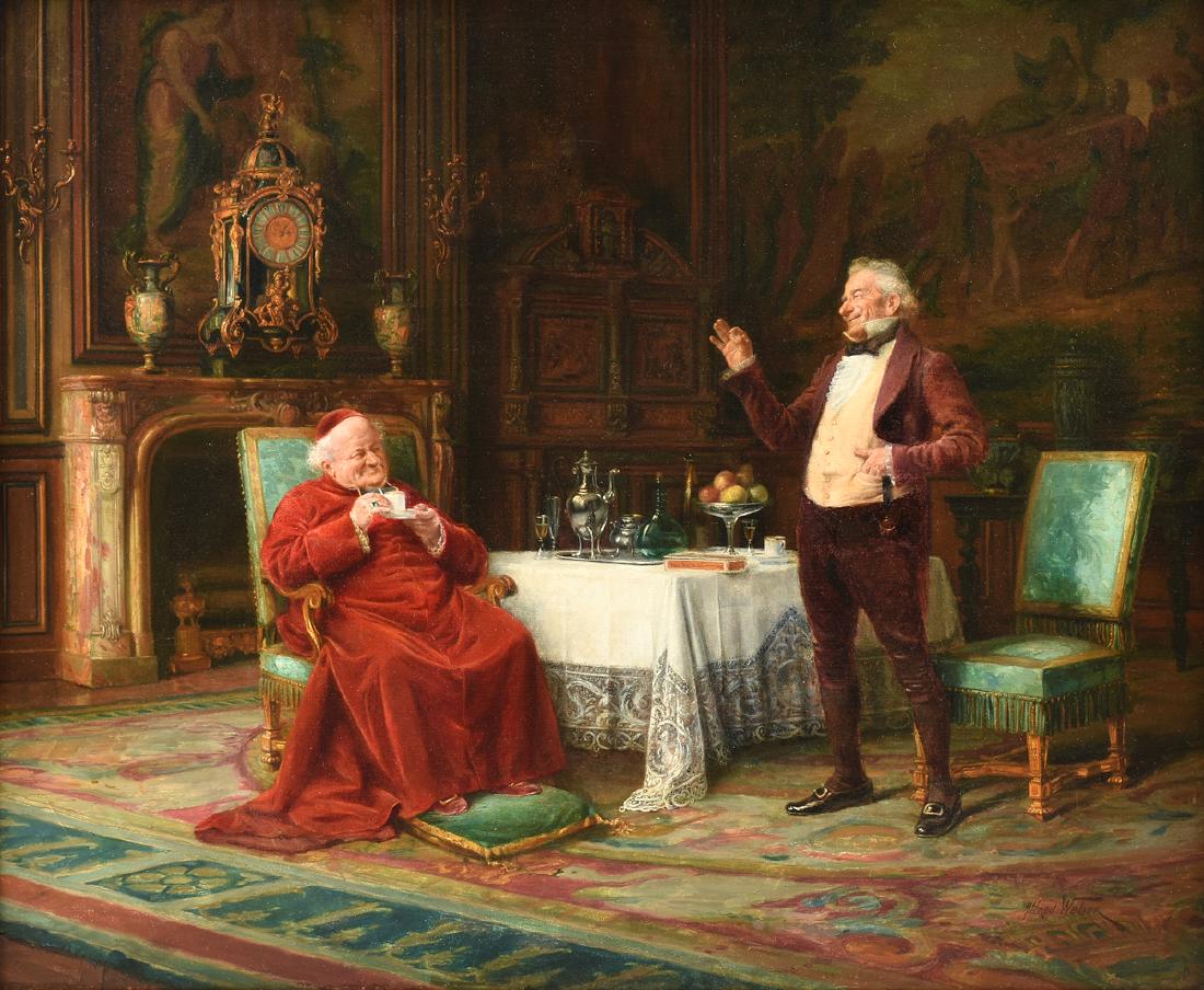 Alfred Charles Weber (french 1862 1922) A Painting,