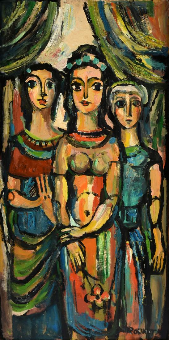 after GEORGES ROUAULT (French 1871-1958) A PAINTING,