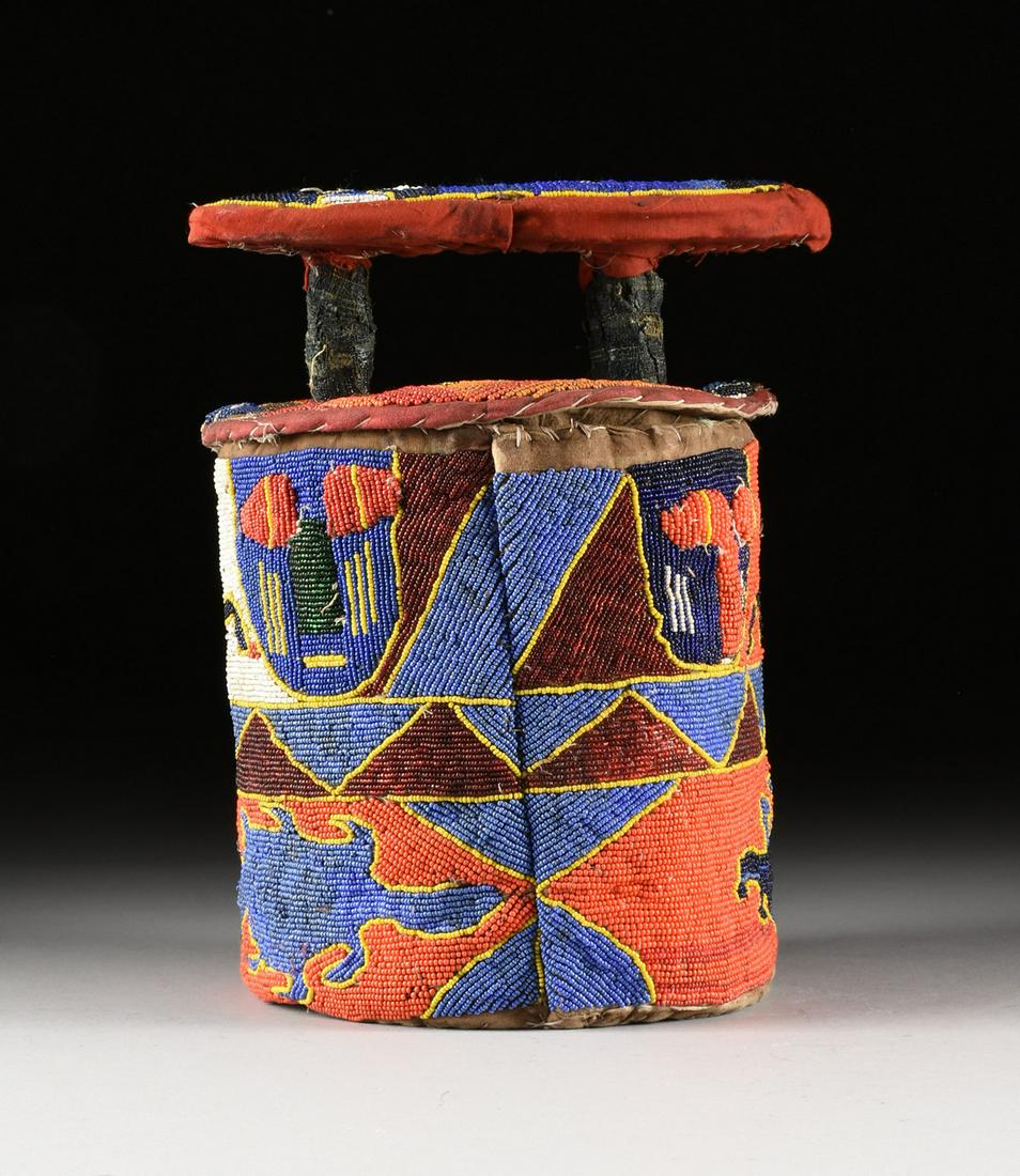 AN AFRICAN BEADED BOX WITH LID, YORUBA, NIGERIA, - Sep 22, 2019 ...