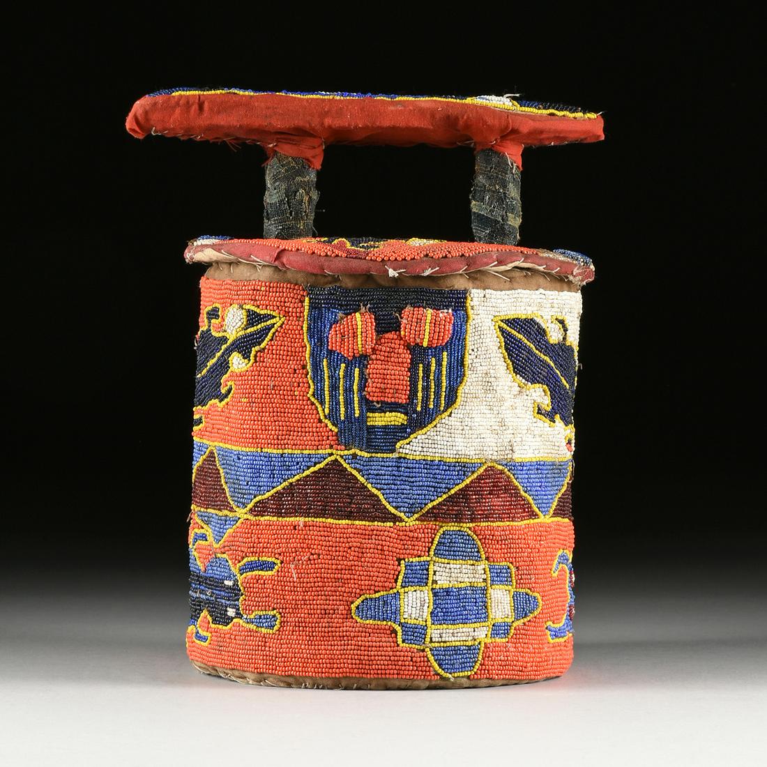 AN AFRICAN BEADED BOX WITH LID, YORUBA, NIGERIA, - Sep 22, 2019 ...