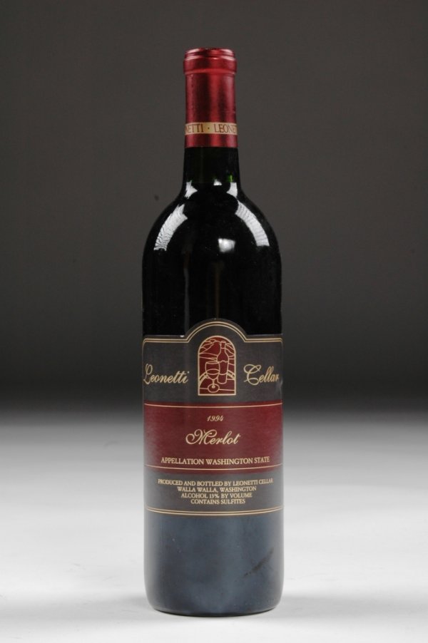 27: A BOTTLE OF MERLOT, Leonetti Cellar, Walla Walla, W