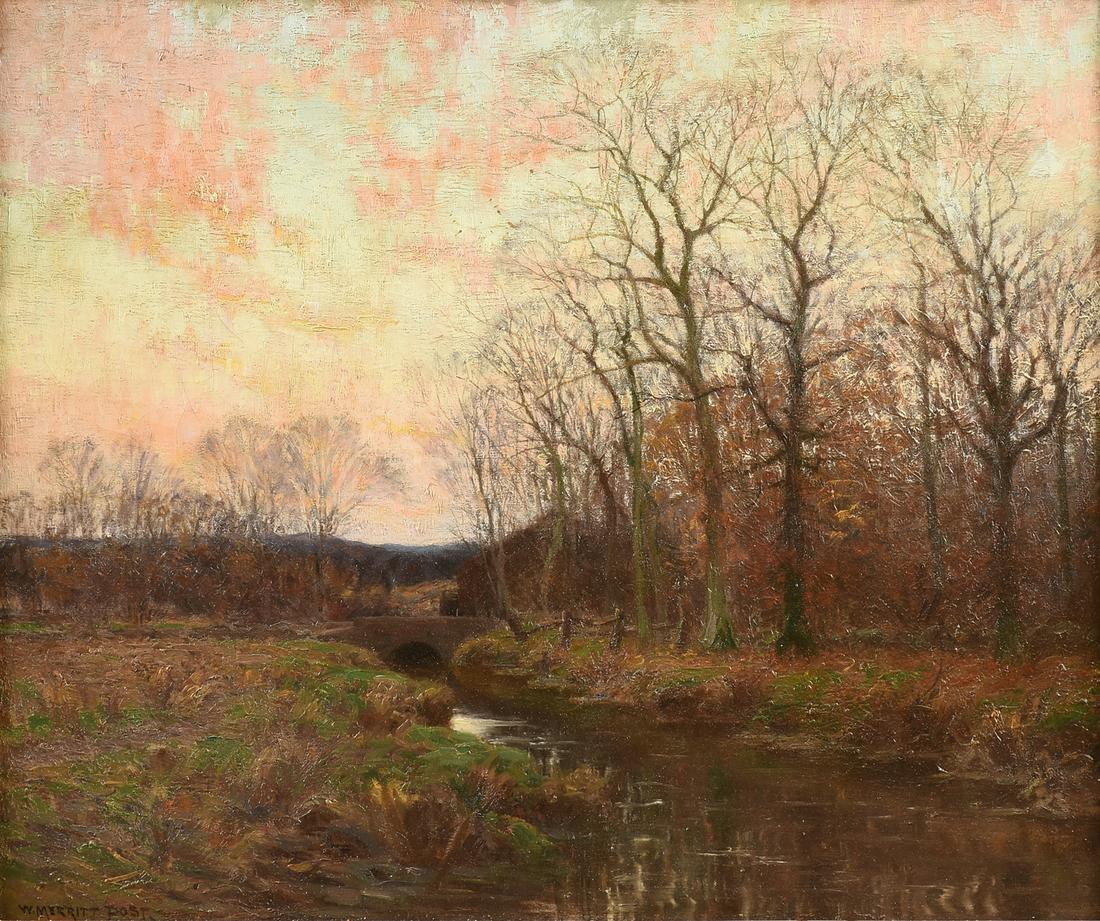 WILLIAM MERRITT POST (American 1856-1935) A PAINTING, - Jun 07, 2020 ...
