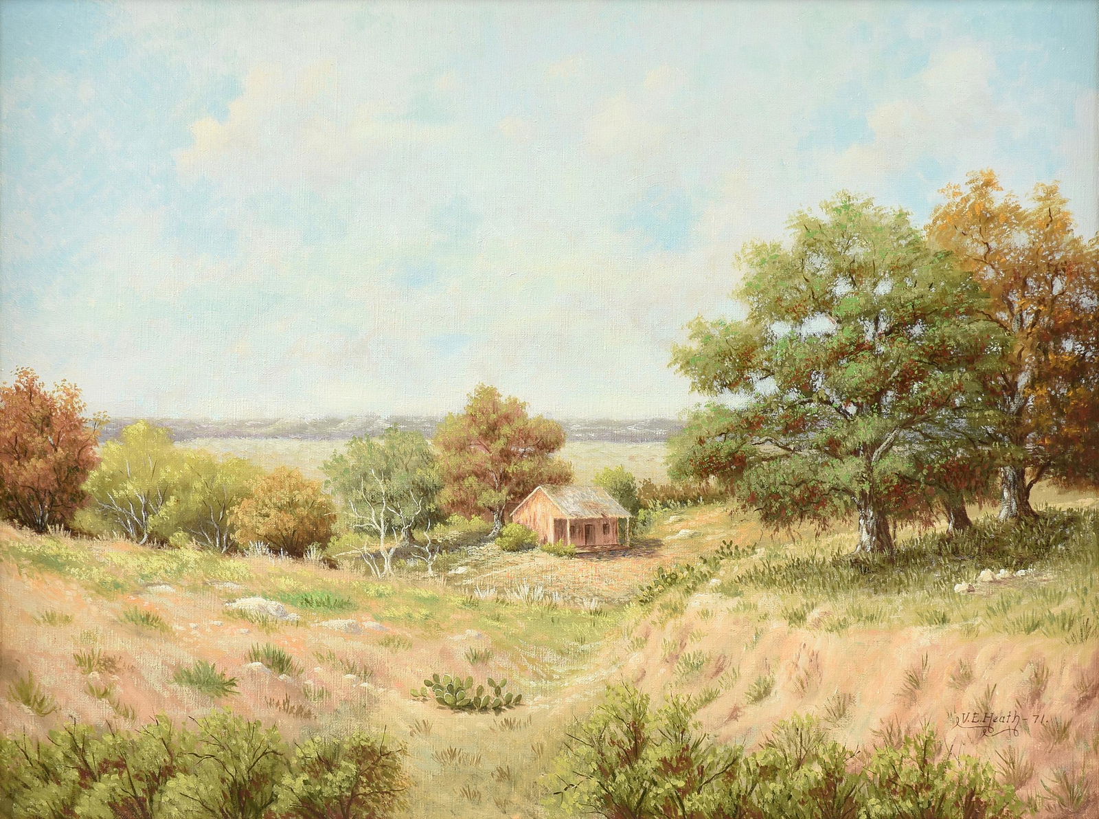 V.E. HEATH (American/Texas 20th Century) A PAINTING, - Sep 20, 2020 ...