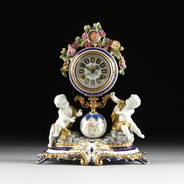 19TH CENTURY DRESDEN PORCELAIN CLOCK - May 17, 2015 | Distinction ...