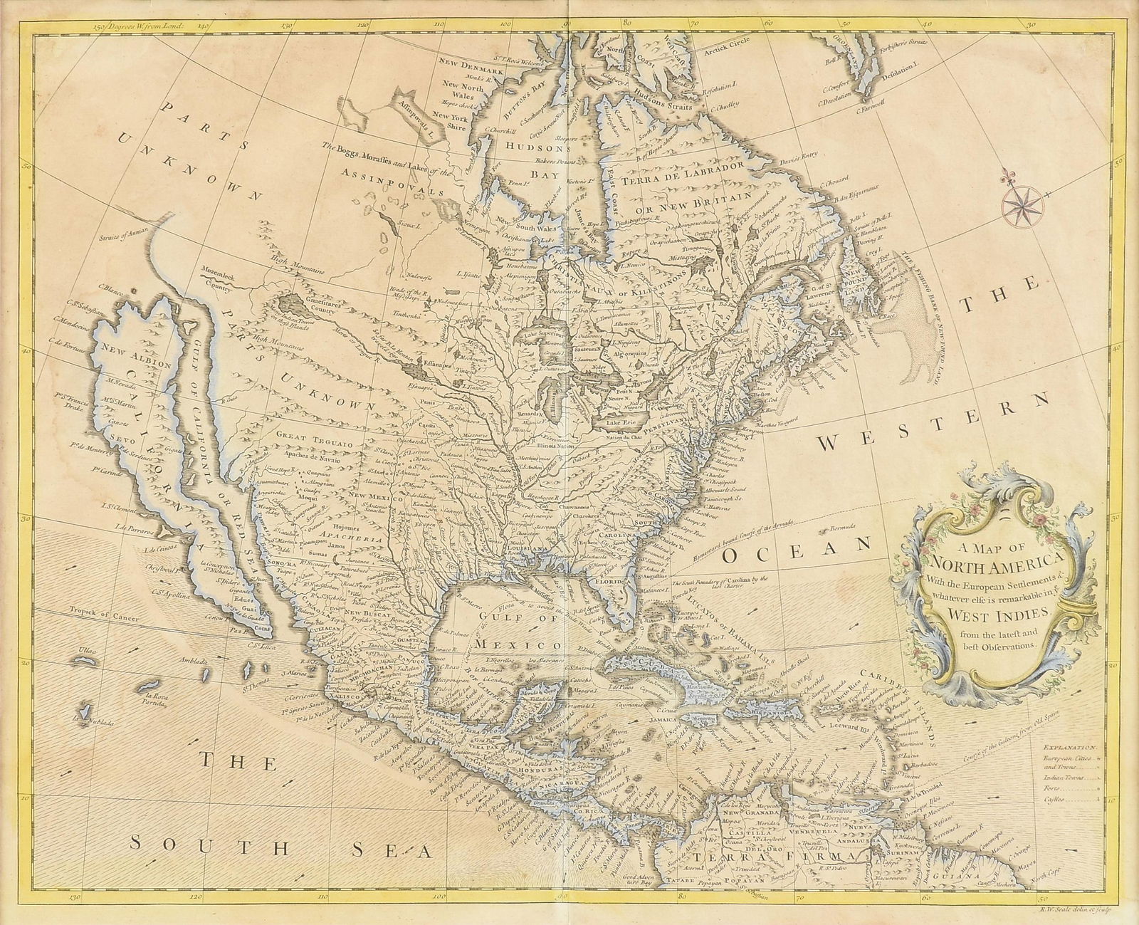 A ROCOCO PERIOD MAP, "A Map of North America with the - Jun 12, 2021 ...
