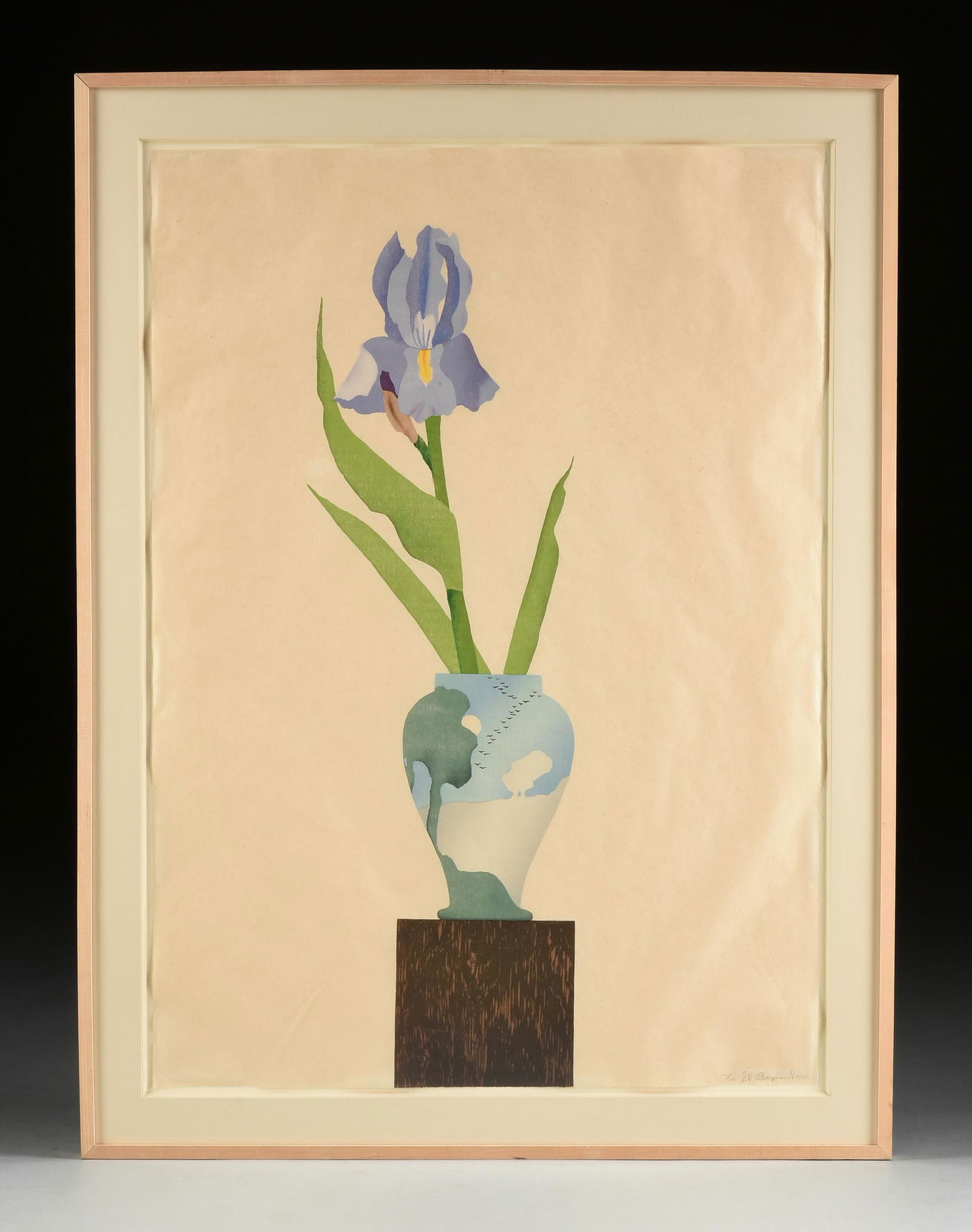 Edward (ed) Baynard (american 1940 2016) A Print, "a