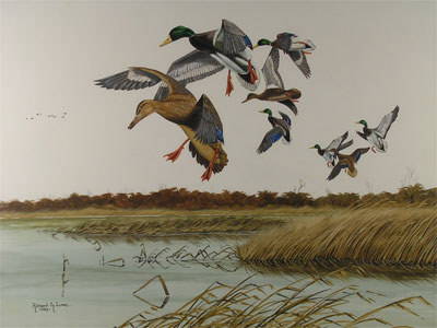 Richard G. Lowe (american 20th Century) A Waterco