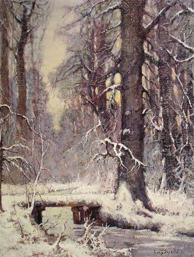 182: LOUIS SEYBOLD (American 20th Century) A painting,