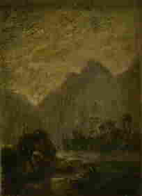 Exceptional Ralph Albert Blakelock Landscape Frame Oil Painting - Jan 22, 2023 | Curated Gallery ...