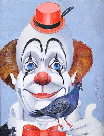 181: RED SKELTON (American 1913-1997) A PAINTING, "Vali - Feb 12, 2012 ...