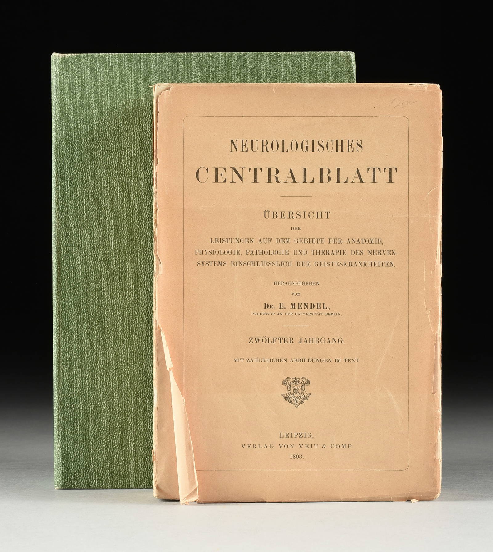 Sigmund Freud (austrian 1856-1939) And Josef Breuer (austrian 1842-1925 ...