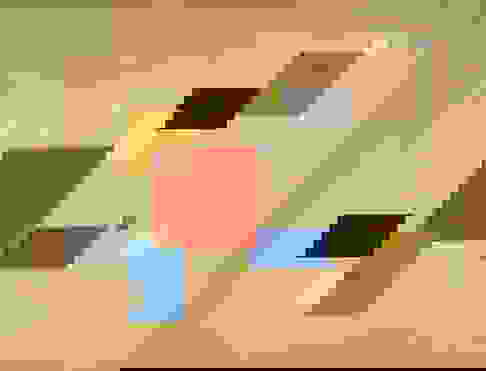 A Bauhaus Style Painting, "thirteen Rectangles (12 Rechteke)," Late ...