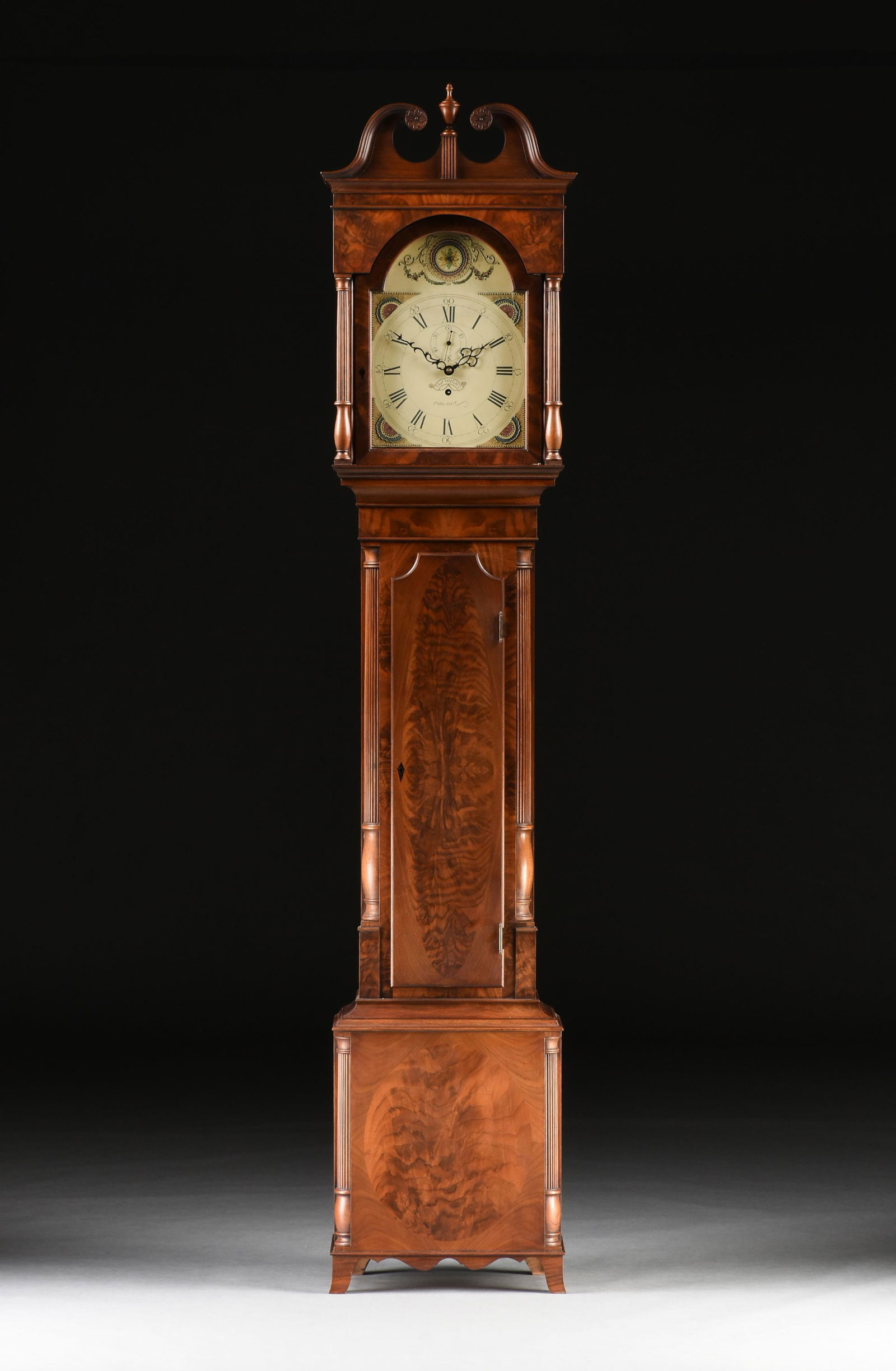 An Astronomical Case Clock Facsimile, Originally Designed For President ...
