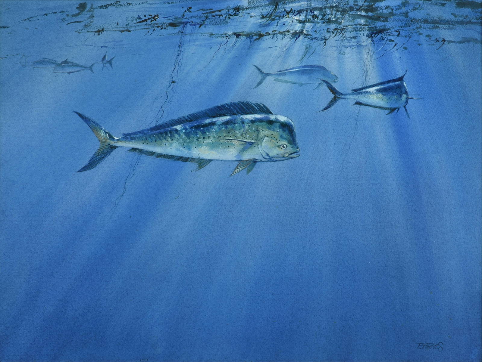 Al Barnes (american/texas 1937-2015) "dorado," Late 20th Century, Auction